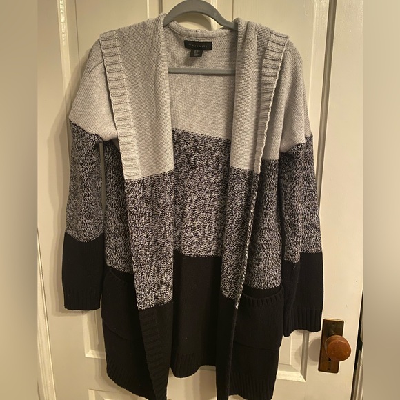 Tahari | Sweaters | Tahari Cardigan W Hood | Poshmark